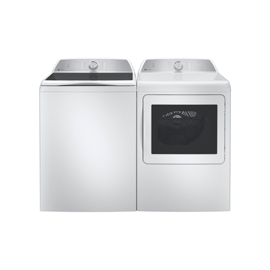 GE Profile PTW600BSRWS 5.0 CuFt Capacity White Washer with Sanitize ...