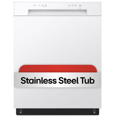 Click here for LG LDFC2423W 52 dBA Front Control Dishwasher prices