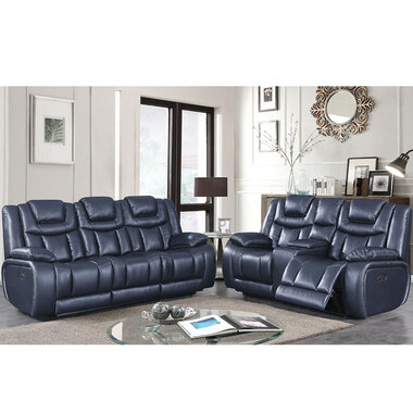 Click here for Global Furniture GPCRL1707-NAV Gaston Sofa & L... prices