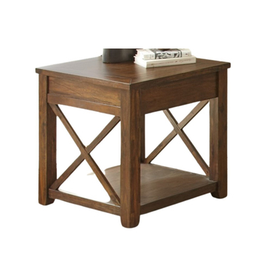 Click here for Loxley End Table - Brown prices