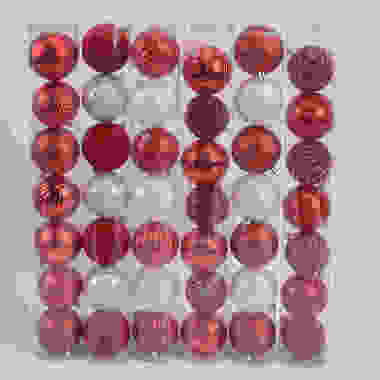 Click here for Christmas Elegance 10628104RW2 7-Count 70MM Orname... prices