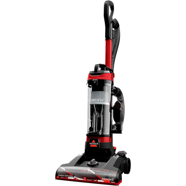 Bissell CleanView OnePass Lightweight Upright Vacuum - Black With Red Accents