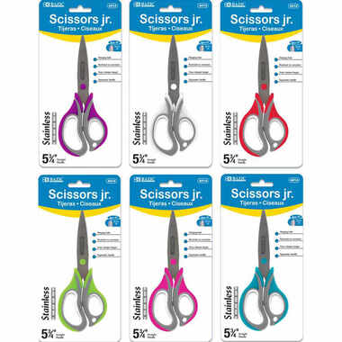 Click here for BAZIC 4414-1 5.75" Two-Tone Soft Grip Kid&apo... prices