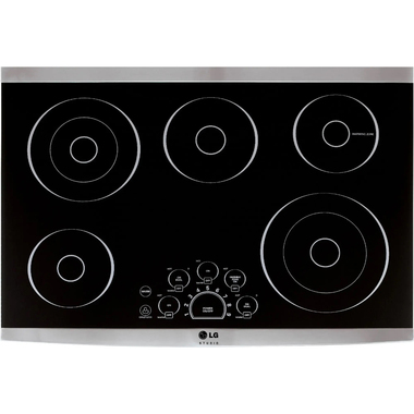 Click here for LG LSCE305ST 30" Radiant Electric Cooktop - B... prices