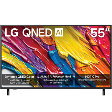 55" Class 82A Series Qned Ai 4K Smart Tv – 55QNED82AUA - Black