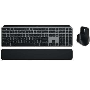 Click here for Logitech 920-012592 MX Keys S Combo for Mac - Gray prices