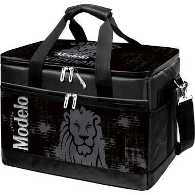 Click here for MODELO 71336-MO Square Cooler "Lion" Bag prices