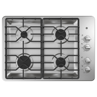 Click here for GE JGP3030SL-SS 30" Built-In Gas Cooktop - SS prices