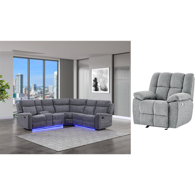 Click here for Global Furniture BRADLEYSECREC Bradley Recliner &a... prices