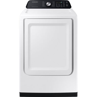 Click here for Samsung DVE47CG3530WA3 7.4 CuFt Smart White Electr... prices