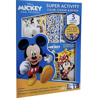 Click here for Disney 58714 Mickey and Friends Super Activity Set prices