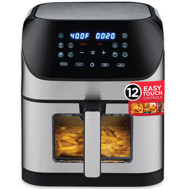 Click here for Kitchen Elite AF8243WSS 8QT AIR FRYER WITH WINDOW prices