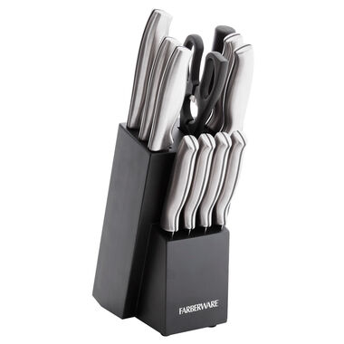 Click here for Farberware 5271051 FW 12pc SS Cutlery Set w/ Black... prices