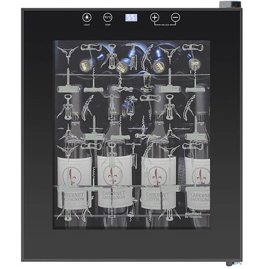 Click here for VINOTEMP EL-15TSCS 15-Bottle Wine Cooler - Black prices