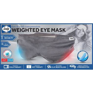 Click here for Sealy SL-HW-MA-124-GY Hot/Cold Compression Eye Mas... prices