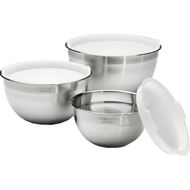 Click here for Cuisinart Stainless Steel Mixing Bowls with Lids... prices