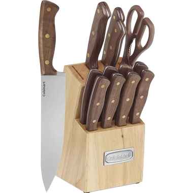 Click here for Cuisinart C55W-14PCB Walnut Triple Rivet Cutlery S... prices