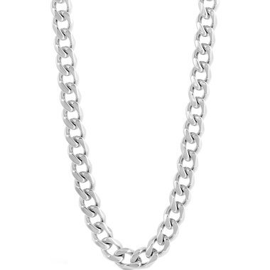 Click here for Mi Tesoro MT-N001PT 20" Curb Silver Chain Nec... prices