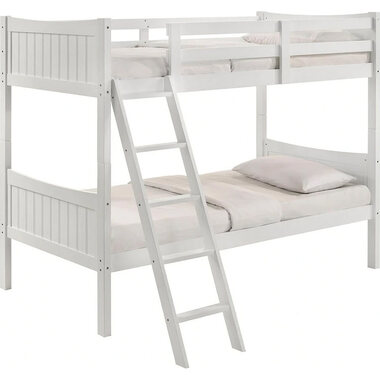 Click here for Elements SAMTWINBK-WH Sami Twin Over Twin Bunk Bed... prices
