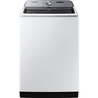Click here for Samsung WA52DG5500AWUS 5.2 CuFt Smart White Washer prices