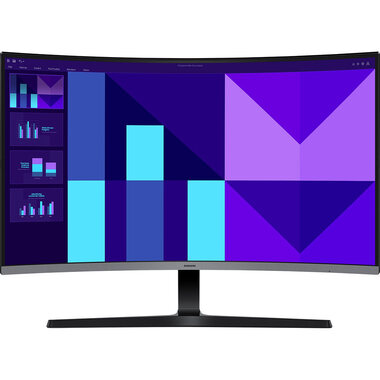32 S39GD Series Curved Fhd 100Hz Gaming Monitor with Built-In Speakers - Black - Black