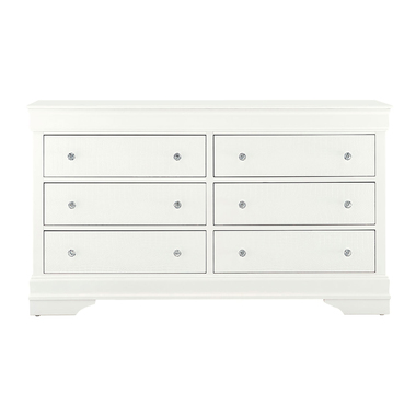Click here for Global Furniture POM-WHT-DR Pompei Dresser - Metal... prices