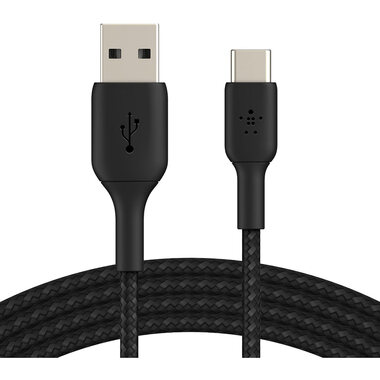 Click here for Belkin CAB002bt2MBK 2m USB-C to USB-A Cable - Blac... prices