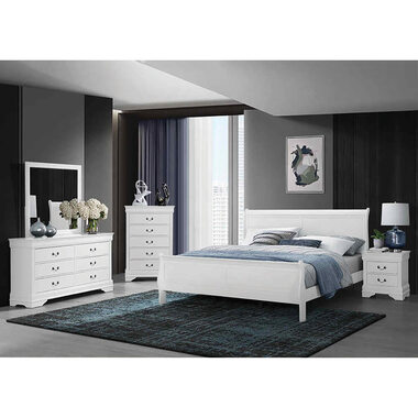 Click here for Global Furniture LOUIS-QNB Louis Queen Bed prices