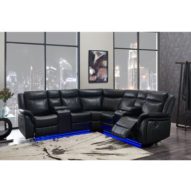 Click here for Global Furniture UM02PLAFL-CHA-2 Tampa Sectional -... prices
