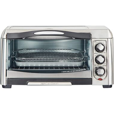 Hamilton Beach Toaster Oven  One Size  Stainless Steel