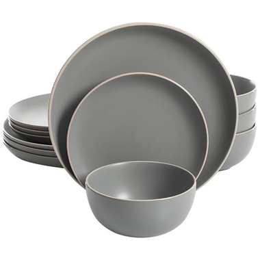 Click here for Gibson Home Rockaway 12pc. Dinnerware Set - Matte... prices