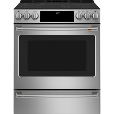 Click here for Cafe CES700P2MS1 5.7 CuFt Slide-In Electric Range prices