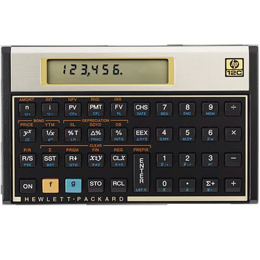 Click here for HP HP12C Financial Calculator prices
