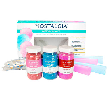 Click here for Nostalgia Cotton Candy Kit  One Size  White prices