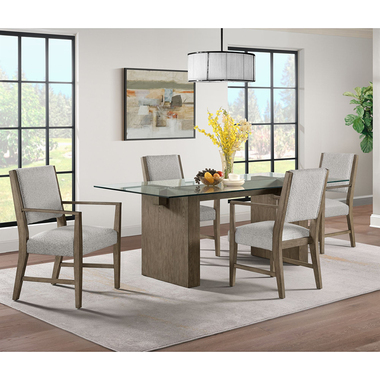 Click here for Elements CONNERARM4 Conner Dining Set with 4 Arm C... prices