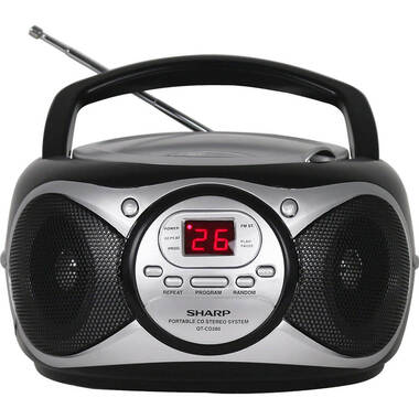 Click here for Sharp QT-CD280BK AM/FM/CD Radio Boombox prices