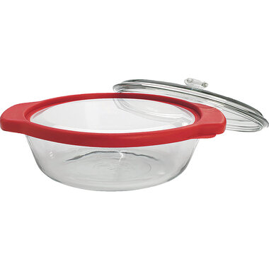 Click here for Anchor Hocking 91817L20 2 Qt. Round Casserole Dish prices