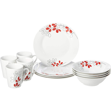 Click here for Gibson 91699.12 Scarlet Leaves 12-Piece Dinnerware prices