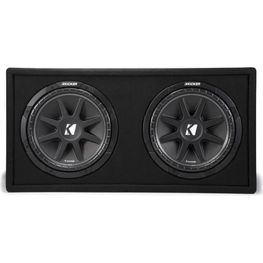 Click here for Kicker 43DC122 Dual 12" Comp Enclosure prices