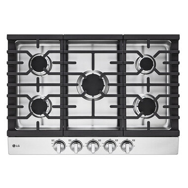 Click here for LG CBGJ3023S 5-Burner Gas Cooktop in SS prices