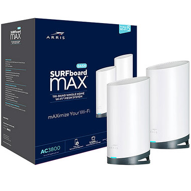 Click here for Arris WC4S SURFboard mAX Tri-Band Mesh System prices