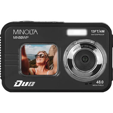 Click here for Minolta MN50WP-BK 48MP 5K Waterproof Camera - Blac... prices