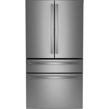 Click here for GE PGE29BYTFS 28.7 CuFt French Door Refrigerator prices