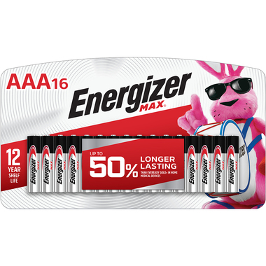 Click here for Energizer E92LP16 MAX AAA Batteries prices