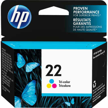 Click here for HP C9352AN140 22 Tri-Color Original Ink Cartridge prices