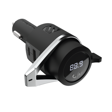 Scosche BTFreq Pro Bluetooth Fm Transmitter with Power Delivery Charging - Black