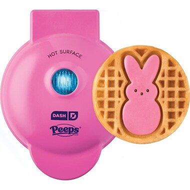 Dash x Peeps Bunny Mini Waffle Maker - Pink