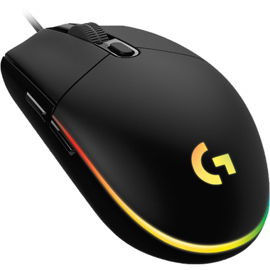 Click here for Logitech G203 Lightsync mouse - Black - Black prices