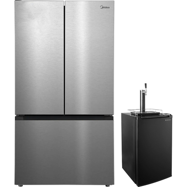Click here for Midea MRF27I6BST 27 Cu. Ft. Stainless French Door... prices