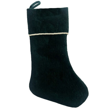 Click here for Christmas Elegance 06569797 Velvet Stocking with H... prices